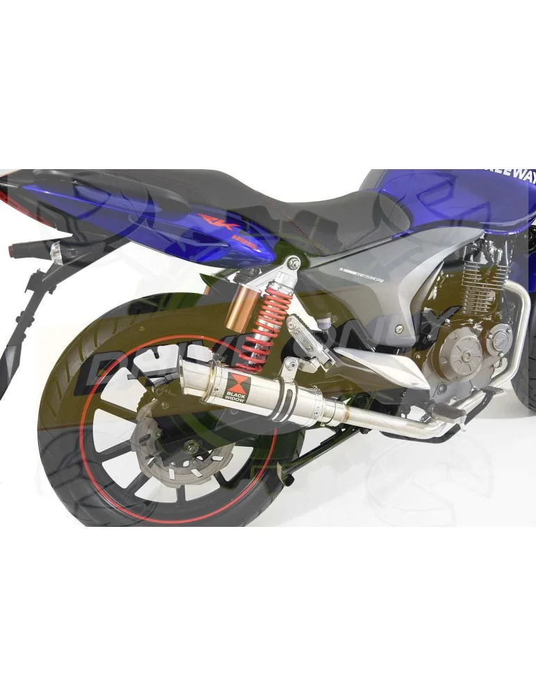 KSR Code X 125 2012-2017 Ligne complète + Silencieux GP Style Rond En ...