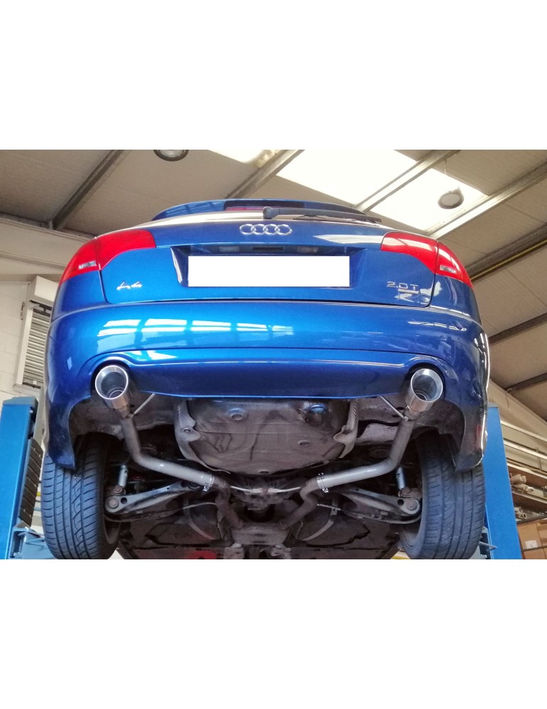 Silencieux Sport Inox Direct Duplex Driveonly Audi A4 B7 2005 2009