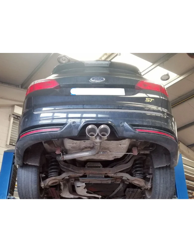 Silencieux direct Sport Inox DriveOnly Ford Focus ST Diesel Estate 2012 ...
